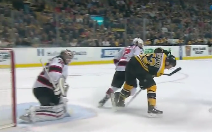 Seth Griffith Scores Highlight Reel Goal For Boston Bruins