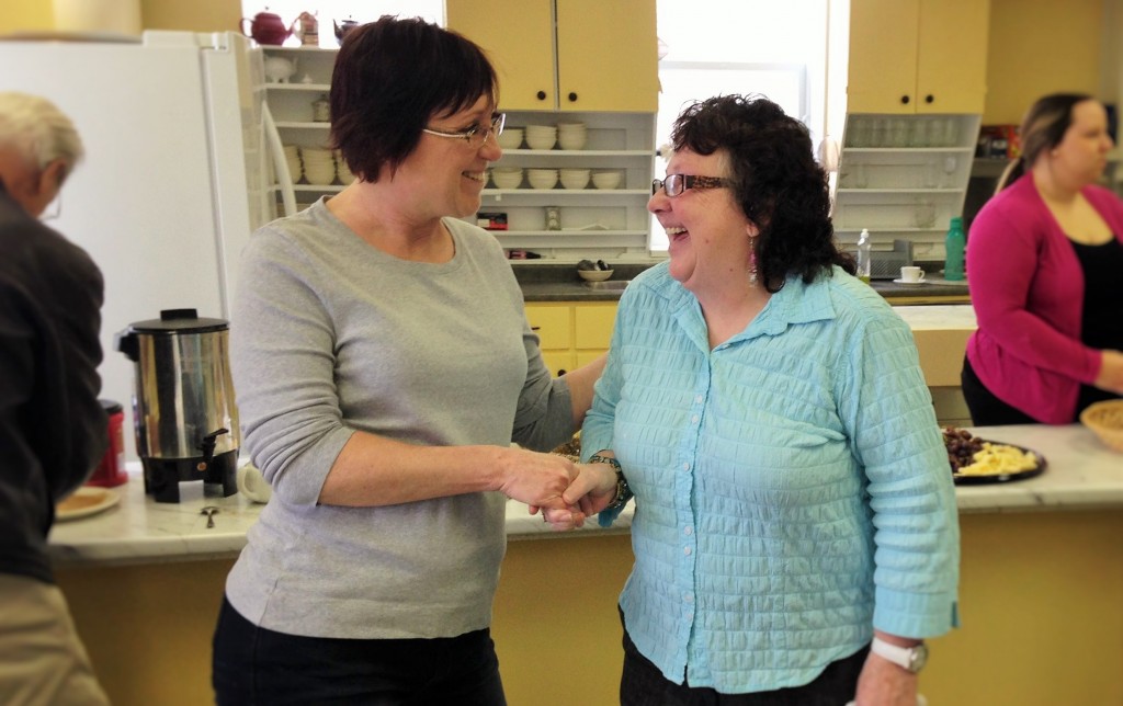 Changing of the 'cooks' at Wallaceburg Adult Activity Centre
