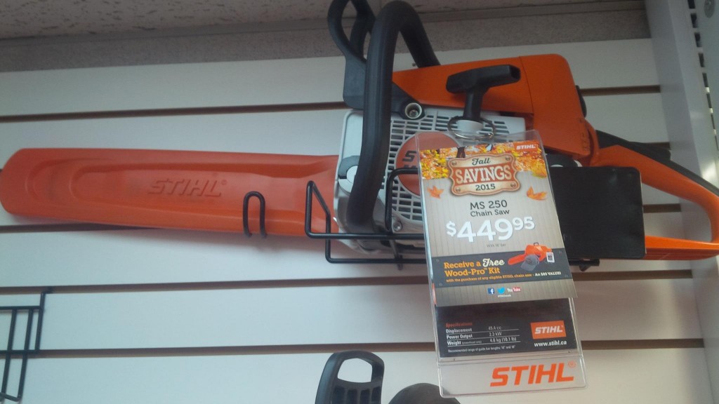 Stihl "Fall Savings 2015 Event" is now on!!