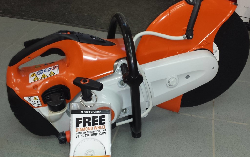 Stihl TS420 Cutquik Saw | Wallaceburg News | Local news in Wallaceburg ...
