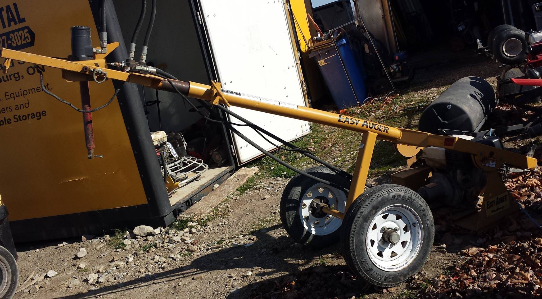 Post Hole Auger at DNR