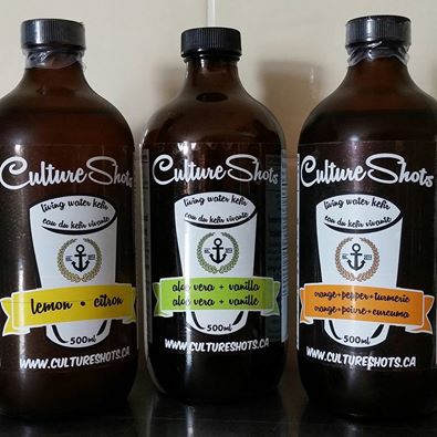 Culture Shots Water Kefir available at The Wallaceburg Wellness Centre ...
