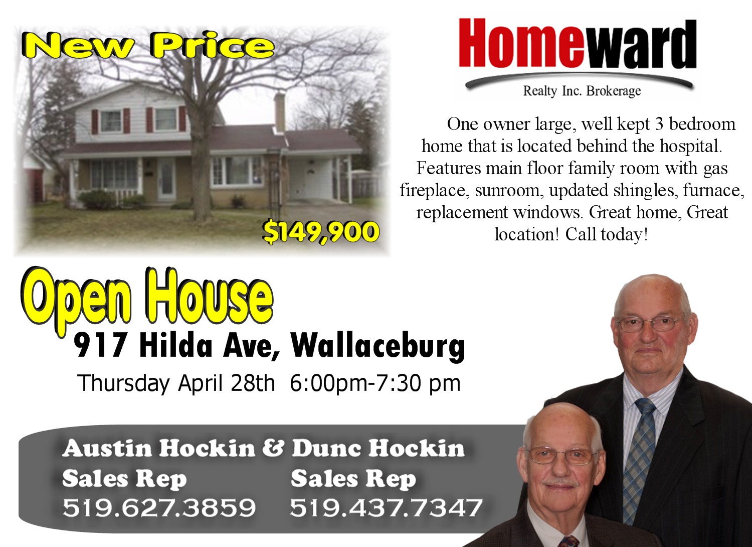 Open House Tonight 6pm-7:30pm