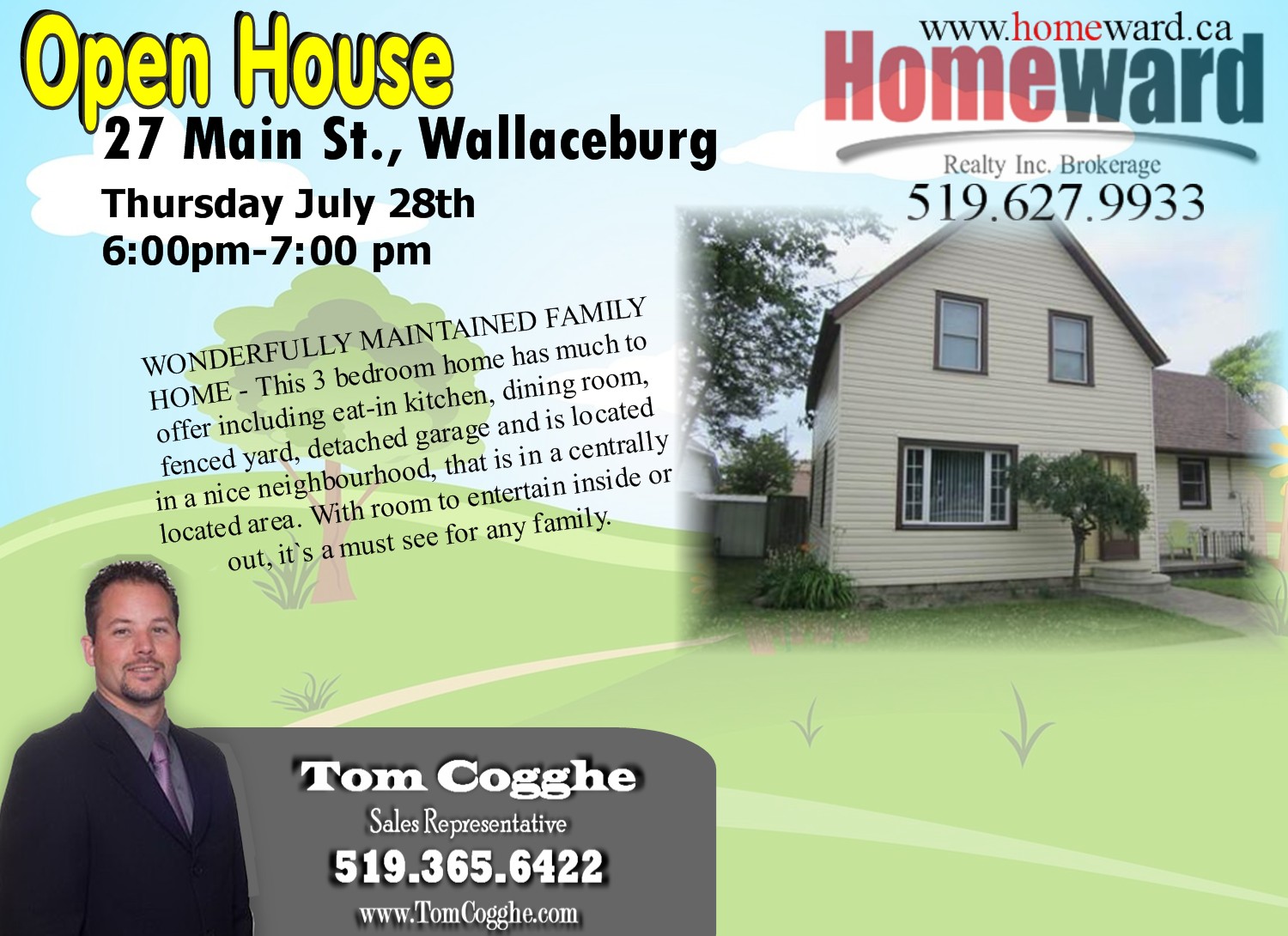 Open House Tonight! 6pm-7pm