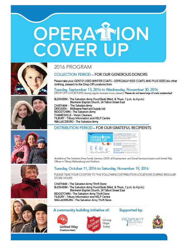 Operation Cover Up | Wallaceburg News | Local news in Wallaceburg ...