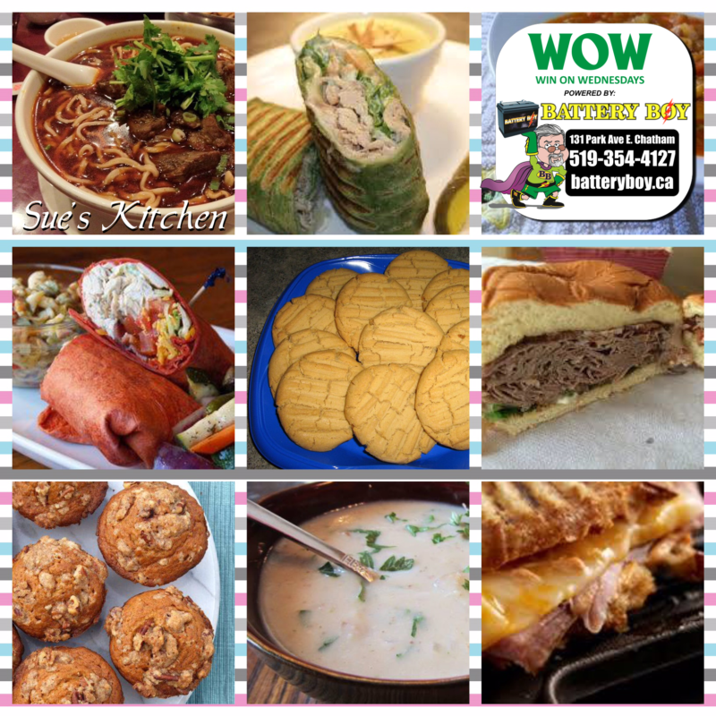 WOW! Win lunch for 4 at Sue's Kitchen!