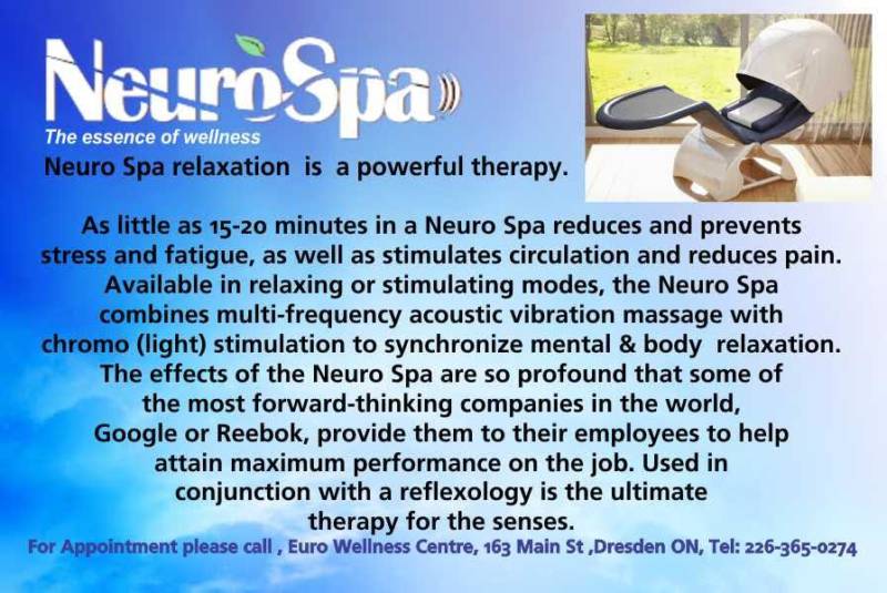 Last Chance to try the NeuroSpa for Free at Euro Wellness in Dresden