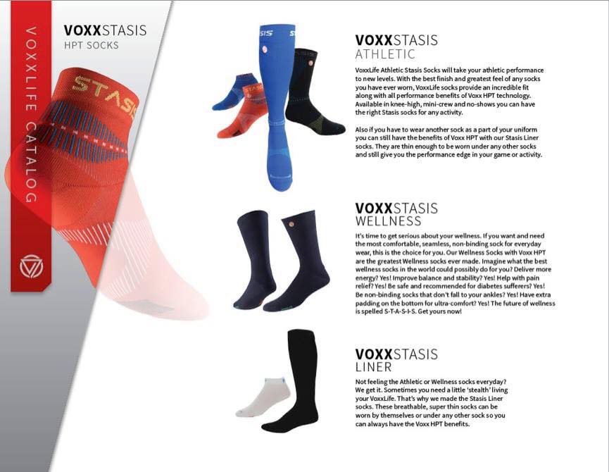 Voxx Socks... give them a try... Happy Feet Happy Body...