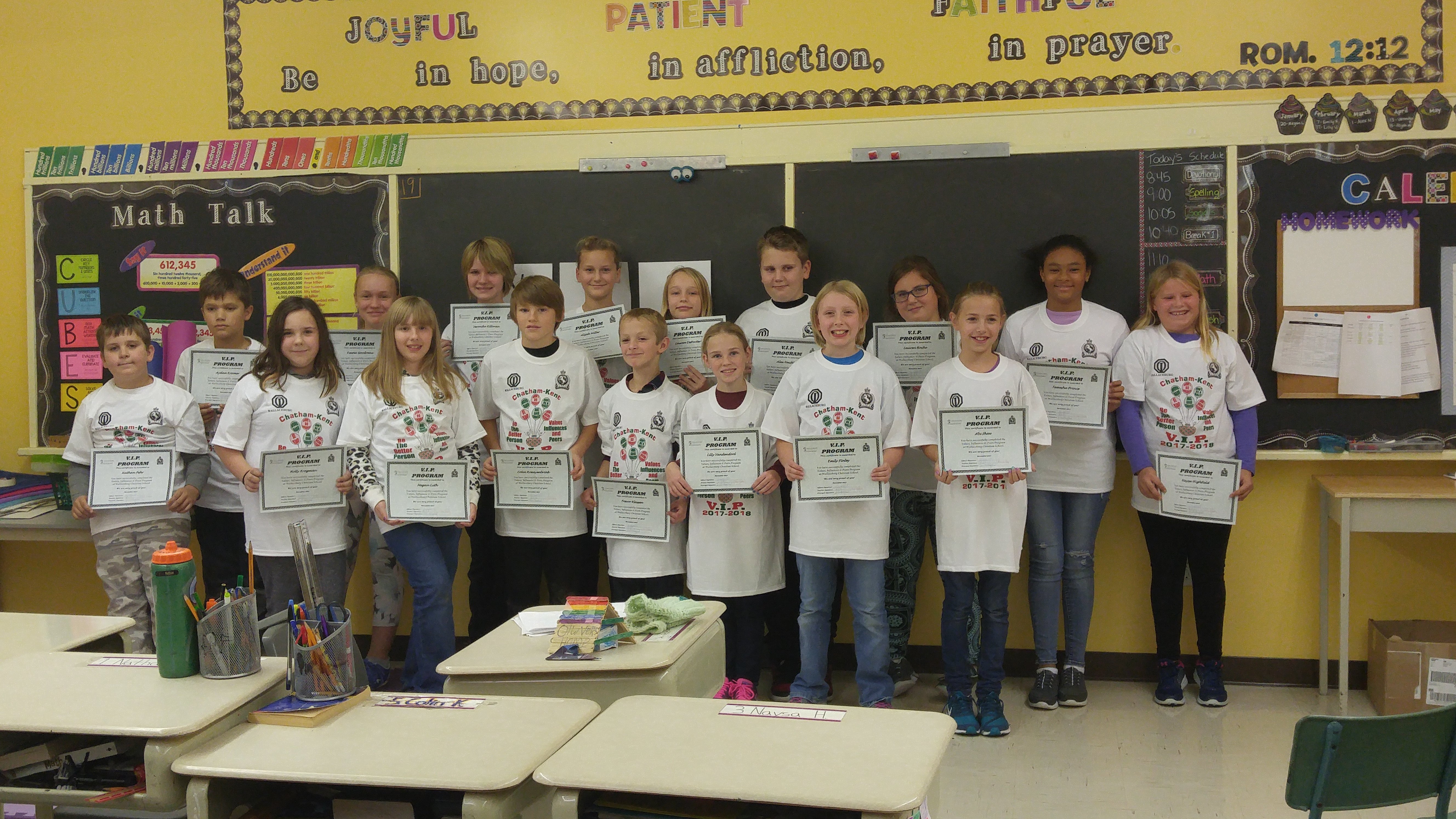 WCS Students Graduate from VIP Program