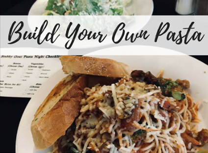 Join us Tuesdays for Build your own Pasta at The Stubby Goat ...