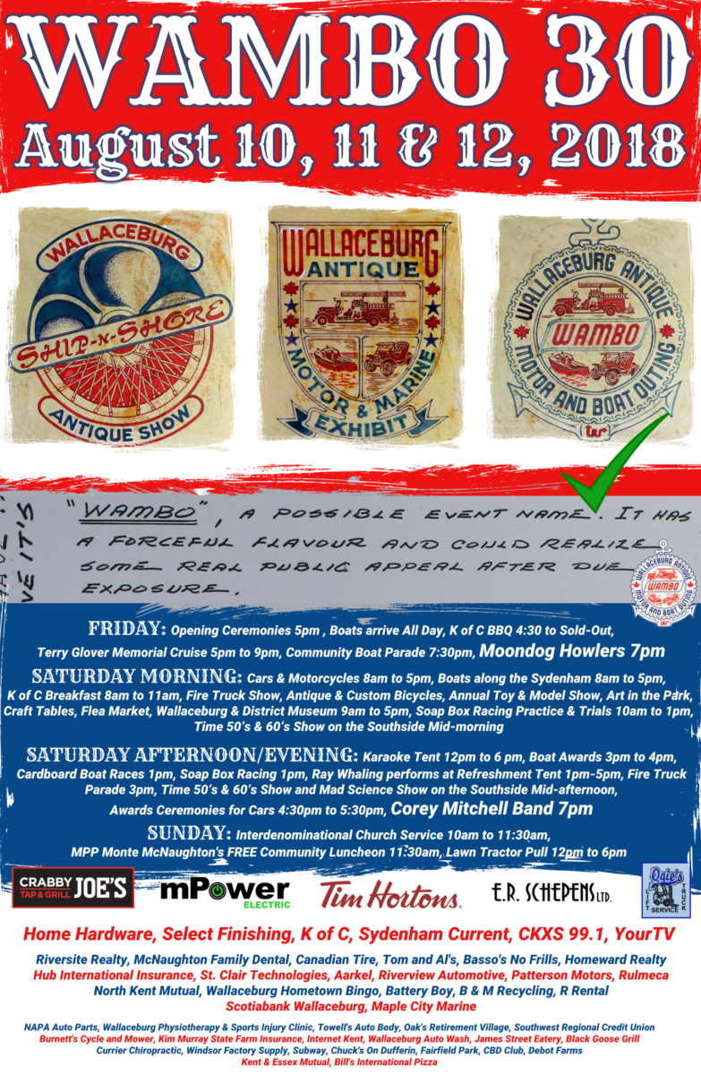 New events & changes for WAMBO 30 | Wallaceburg News | Local news in ...