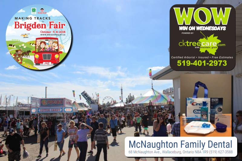 Win 4 passes to the Brigden Fair & a McNaughton Family Dental prize ...