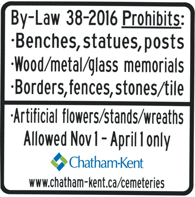 Spring clean up at municipal cemeteries | Wallaceburg News | Local news ...