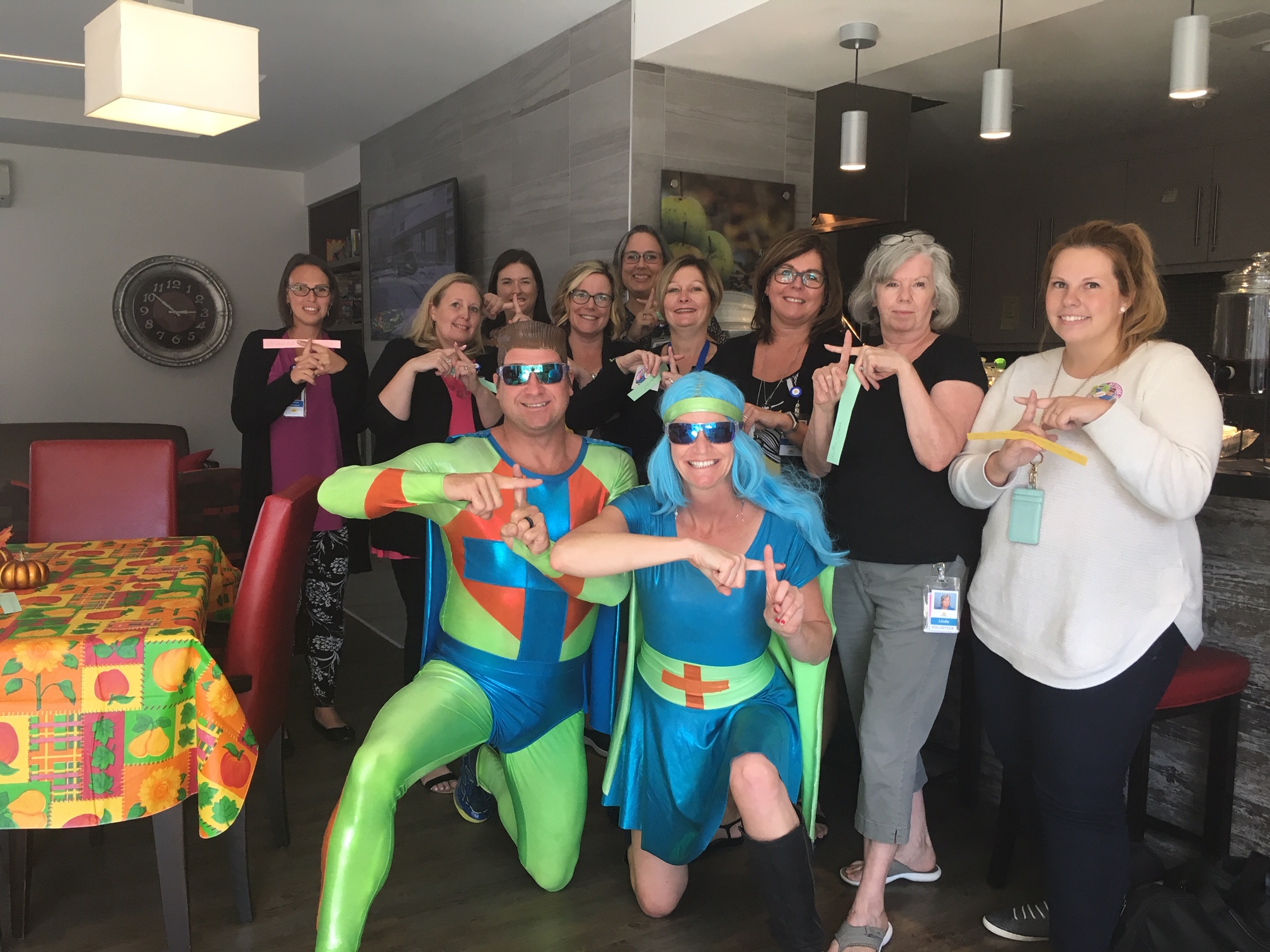 Captain Positive visits the CK Hospice | Wallaceburg News | Local news ...