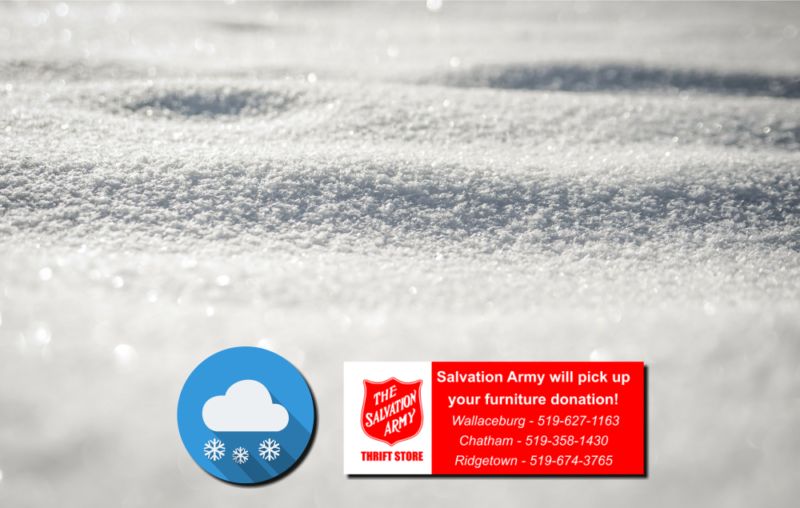 Weather advisory, 10 cm of snow expected | Wallaceburg News | Local ...