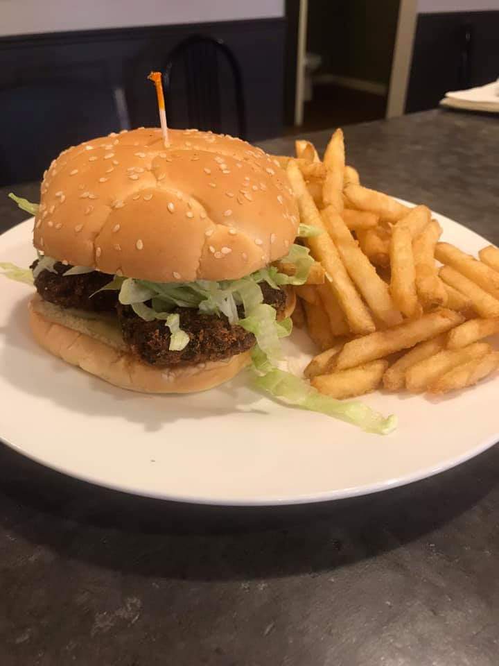 Lunch special from the Stubby Goat
