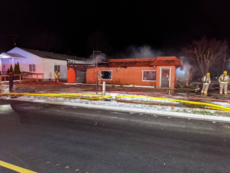 Fire at abandoned structure in Merlin under investigation | Wallaceburg ...