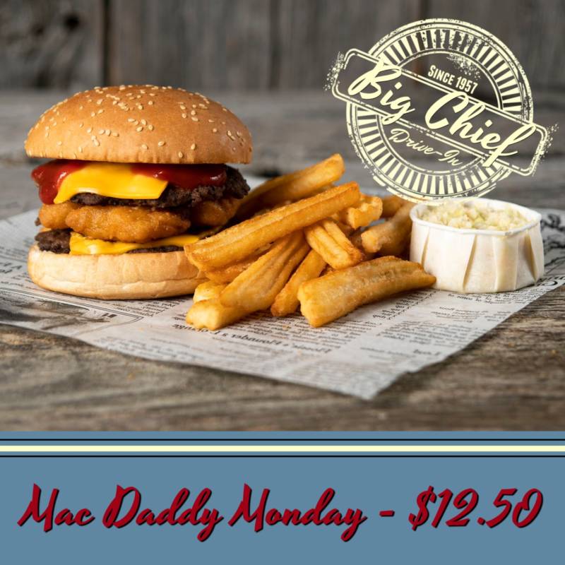 Big Chief Drive In Monday Special | Wallaceburg News | Local news in ...