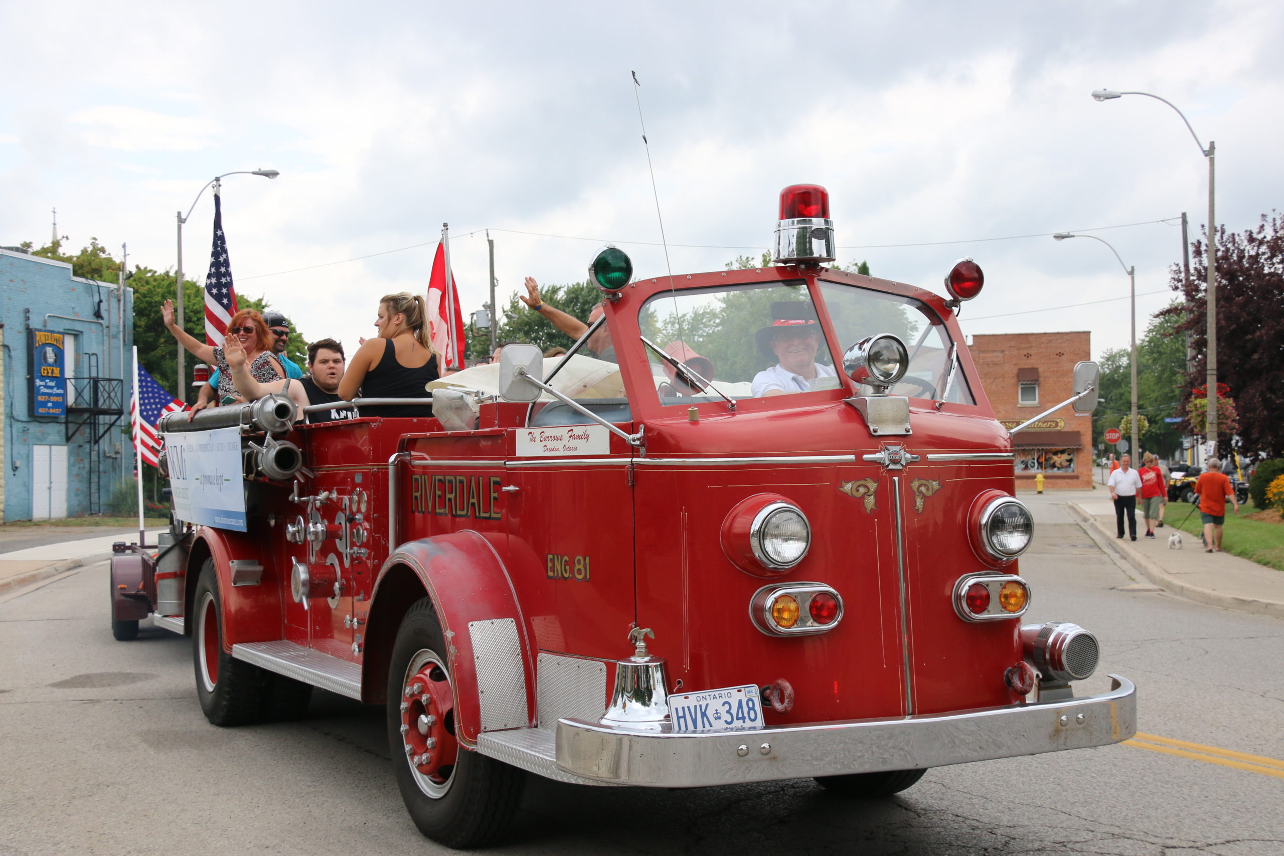 WAMBO Fire Truck Display & Parade set for Saturday