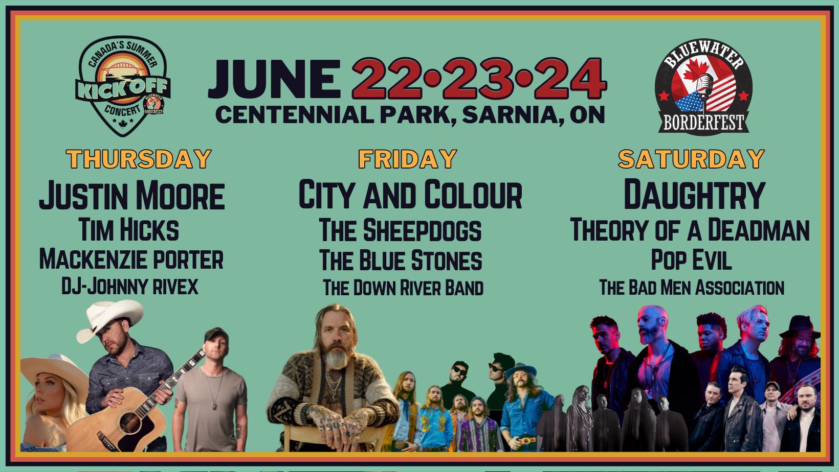 Bluewater BorderFest announces 2023 lineup | Wallaceburg News | Local ...
