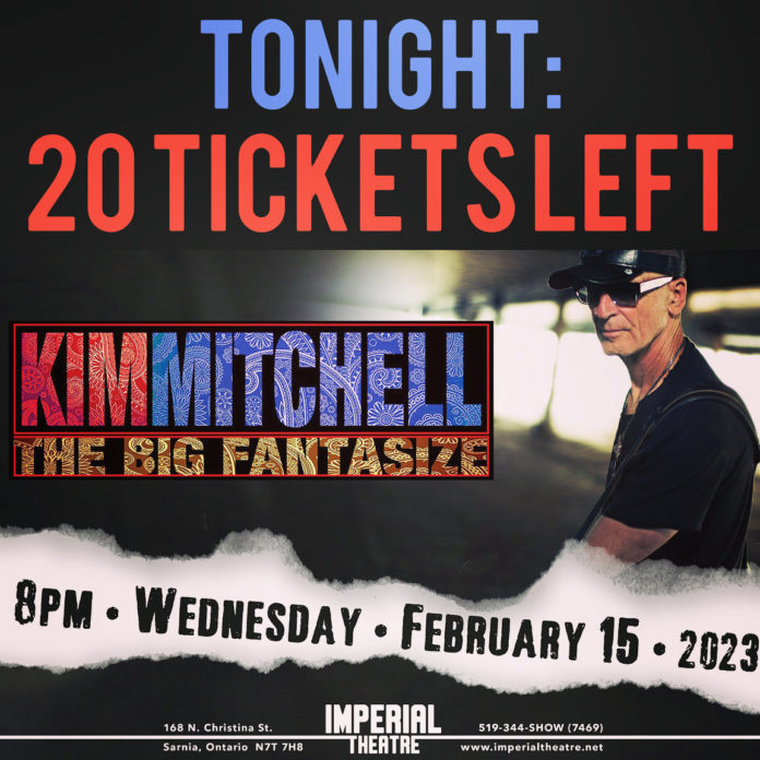 Kim Mitchell playing The Imperial Theatre in Sarnia | Wallaceburg News ...