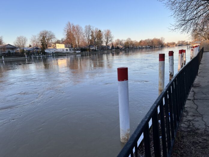 Lower reaches of Sydenham River continues to rise, flood watch remains ...
