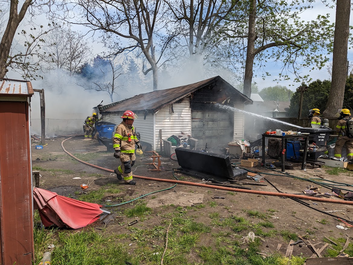 Garage fire in Chatham | Wallaceburg News | Local news in Wallaceburg ...