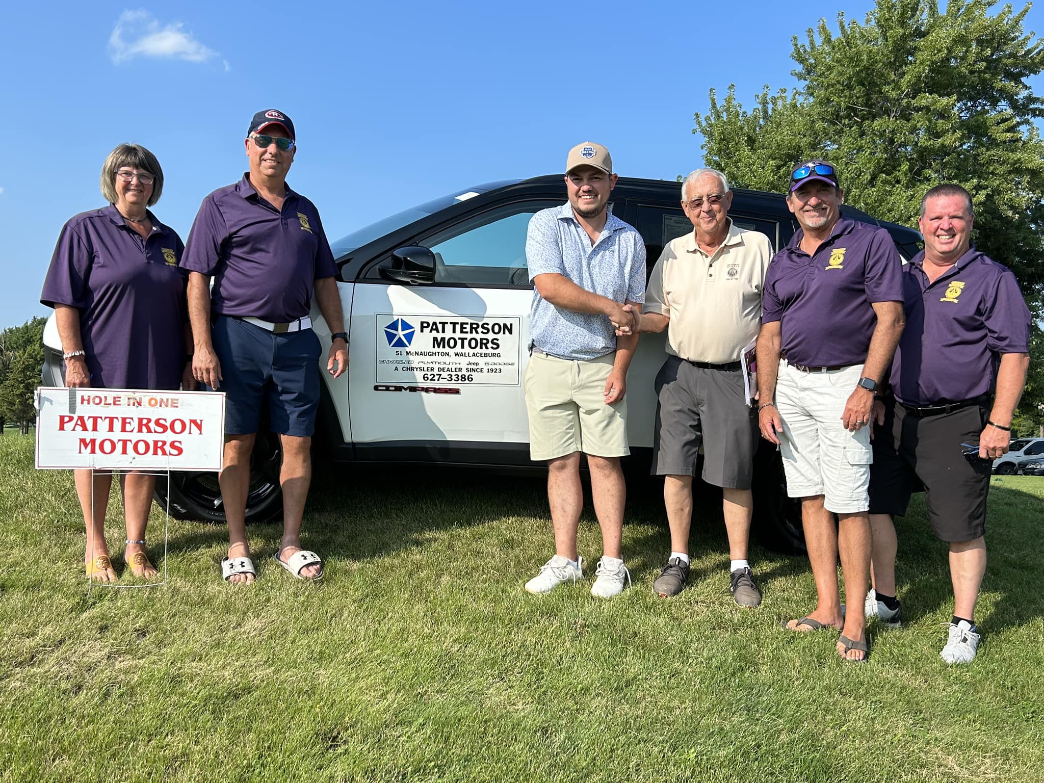 Hole-in-one, new Jeep from Patterson Motors for Tyler Shaw ...
