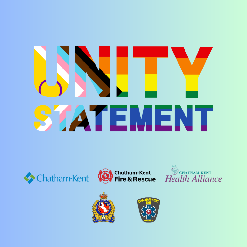 ‘Unity Statement’ issued in Chatham-Kent | Wallaceburg News | Local ...