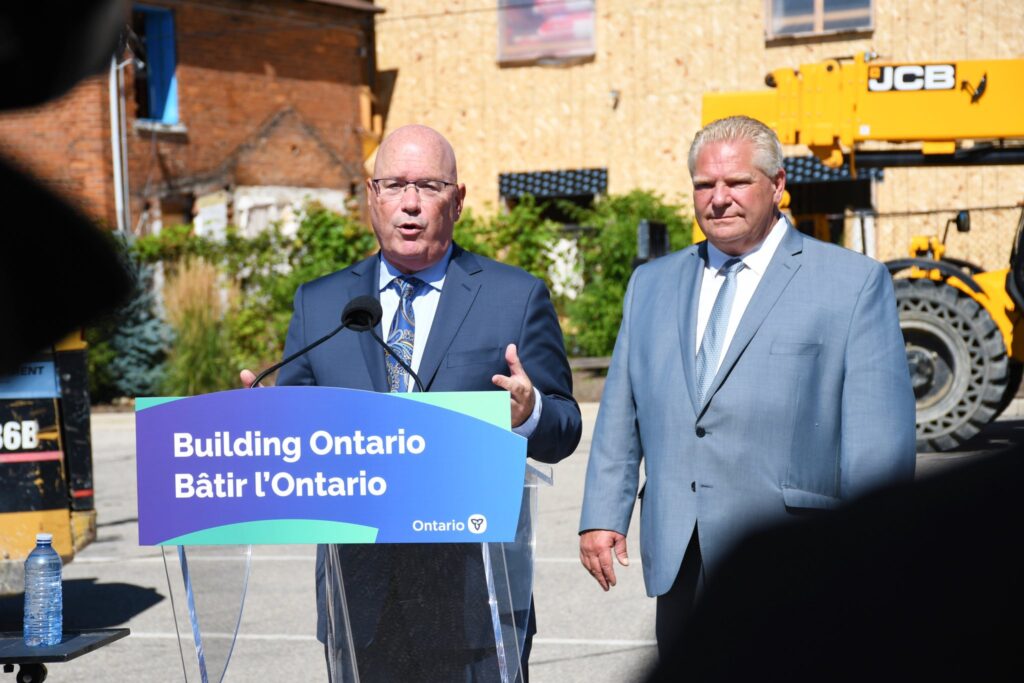 Changes made to Ontario’s Cabinet, after the resignation of Housing ...