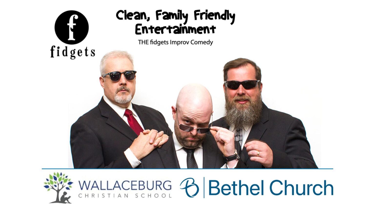 ‘The Fidgets’ bringing clean comedy show to Bethel Church in ...