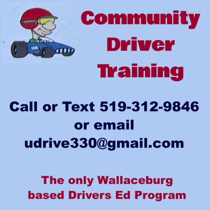 Community Driver Training holding a session in Wallaceburg on April 26-27 & May 3-4 ...
