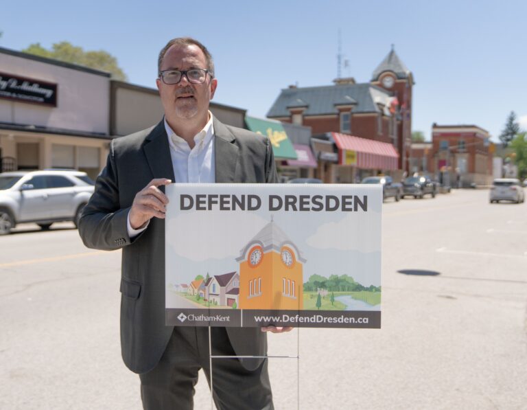 Mayor Canniff delivers ‘Defend Dresden’ speech at Queen’s Park ...