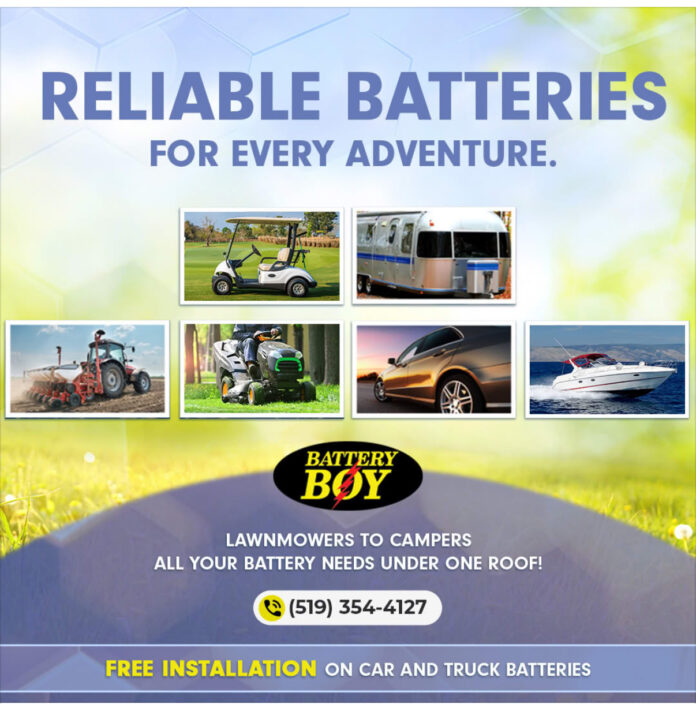 Battery Boy | Wallaceburg News | Local news in Wallaceburg, Dresden and ...
