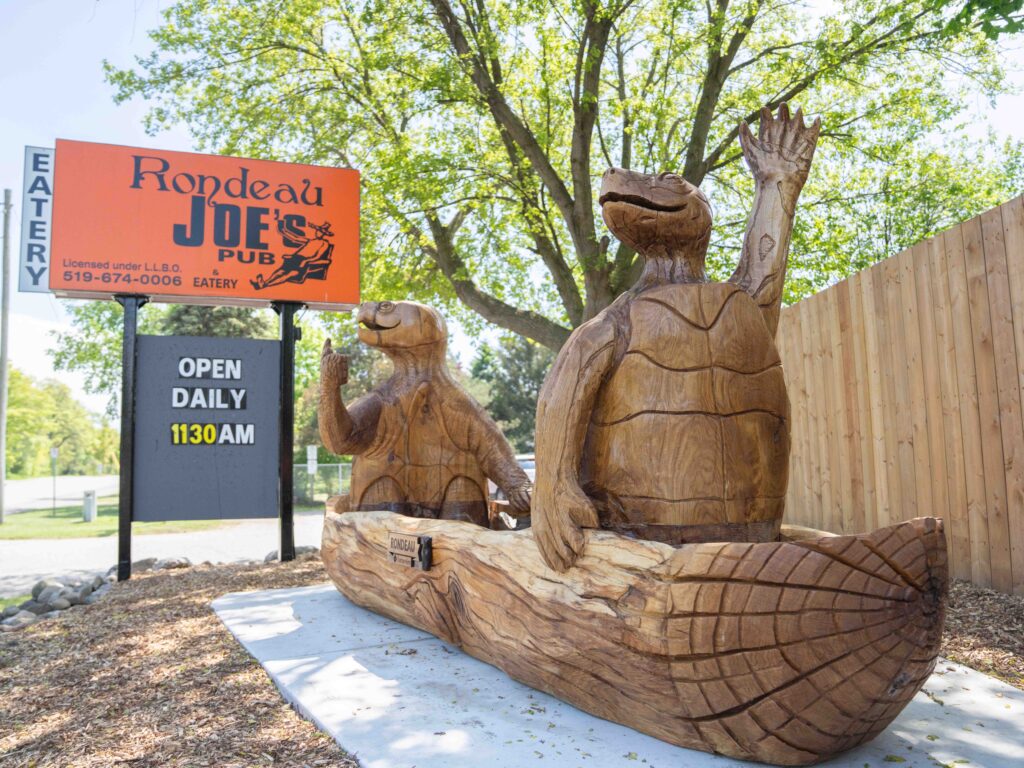 New wood sculpture unveiled in Rondeau | Wallaceburg News | Local news ...