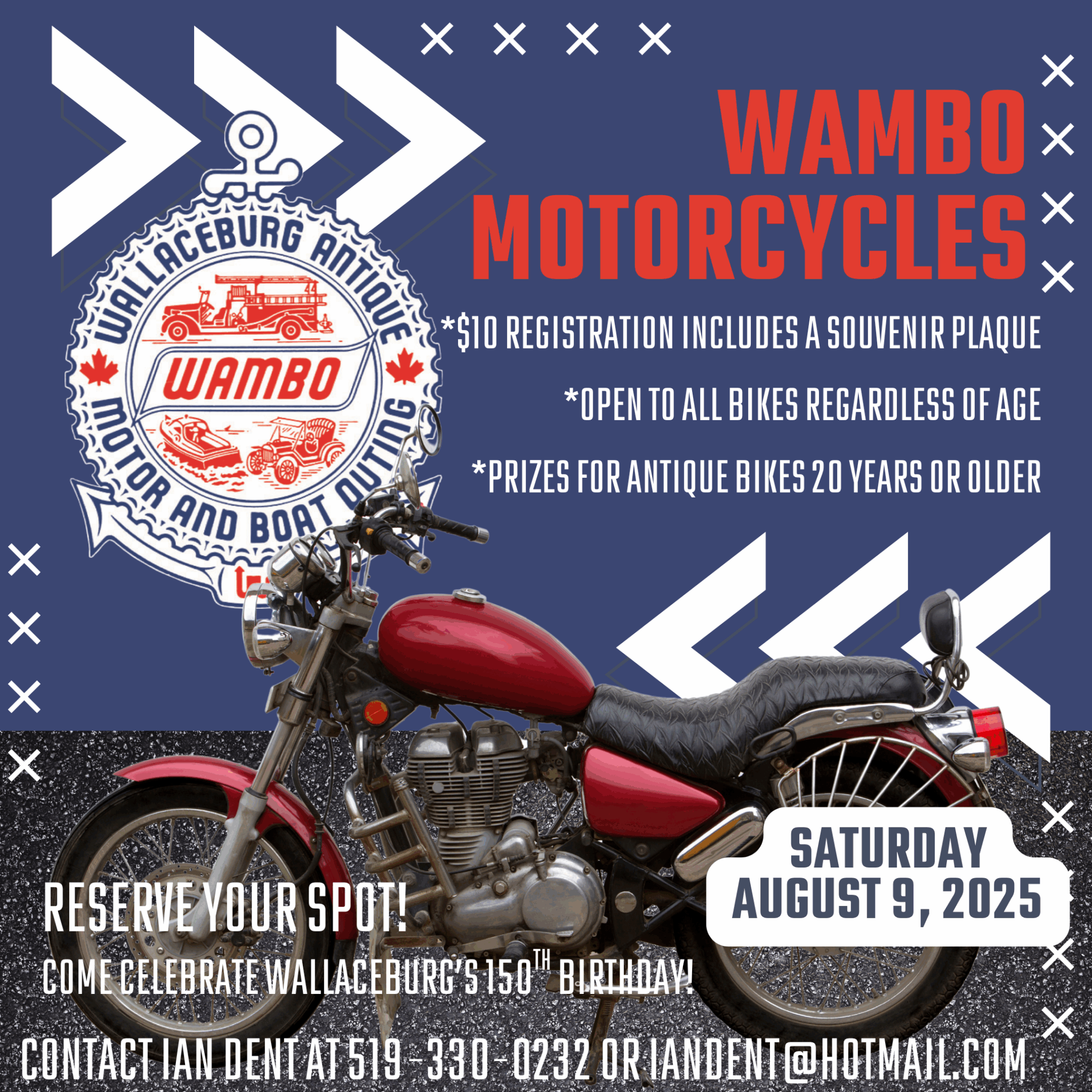 Upwards to 60 motorcycles expected at WAMBO 2025 | Wallaceburg News | Local news in Wallaceburg ...