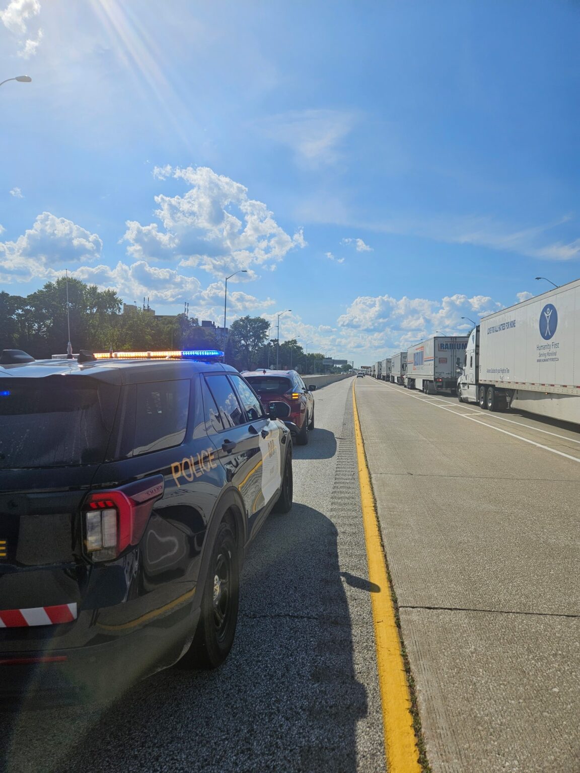 Driver fined for speeding through Highway 402 construction zone ...