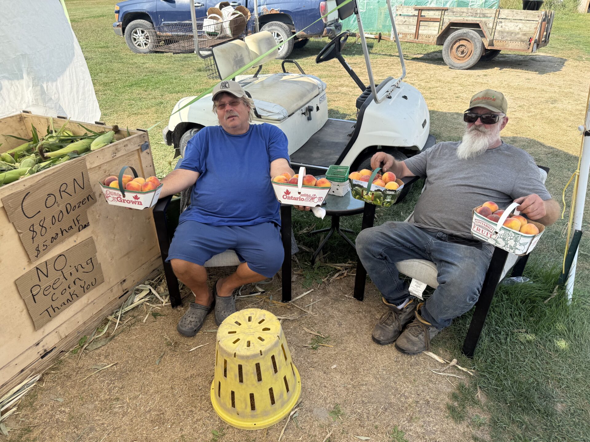 Last chance at sweet corn 🌽 and peaches 🍑 | Wallaceburg News | Local ...