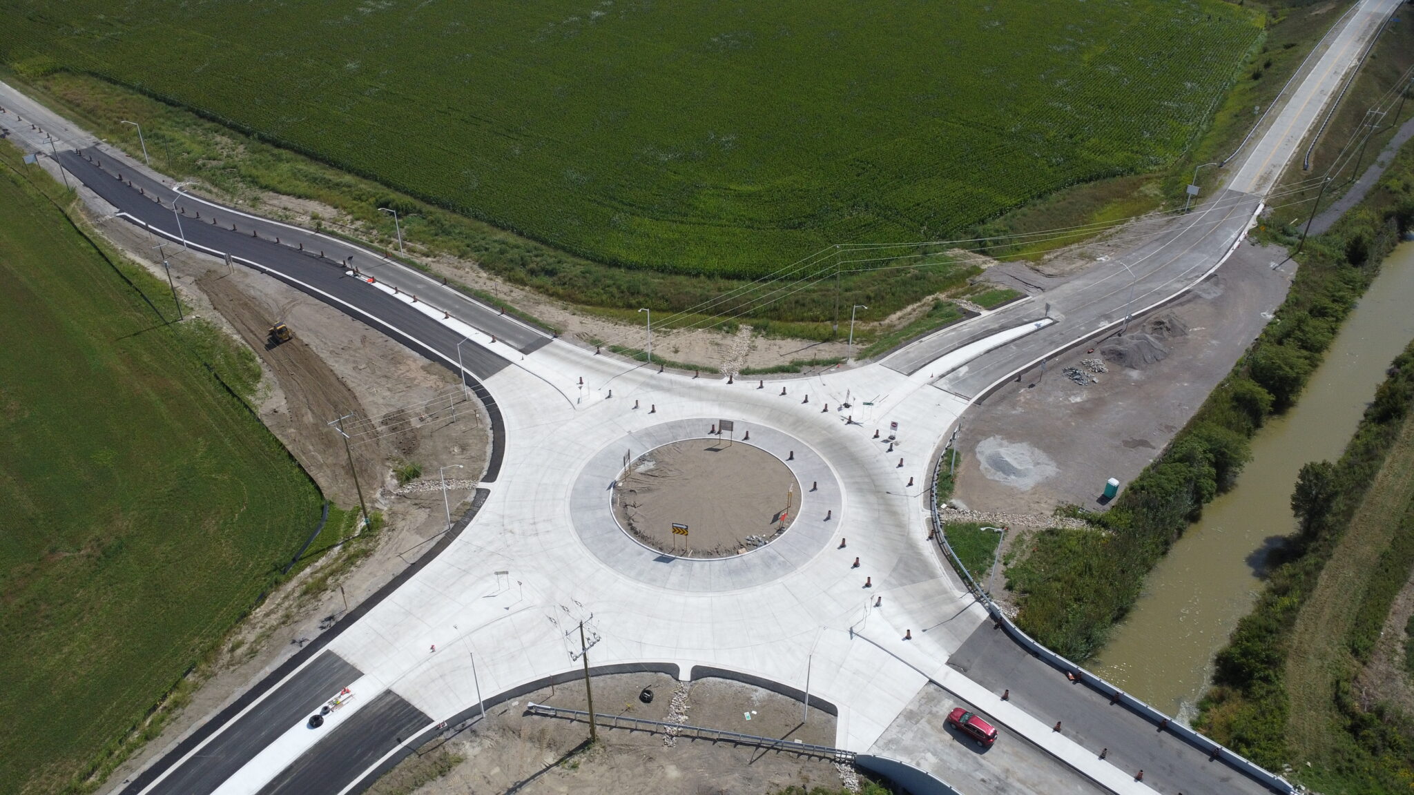 Queen’s Line and Merlin Road intersection set to reopen with new ...