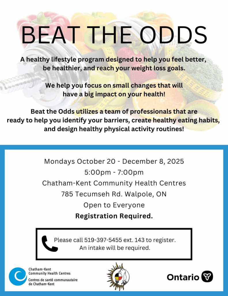 Beat the Odds program launches new session at Walpole Island CHC ...