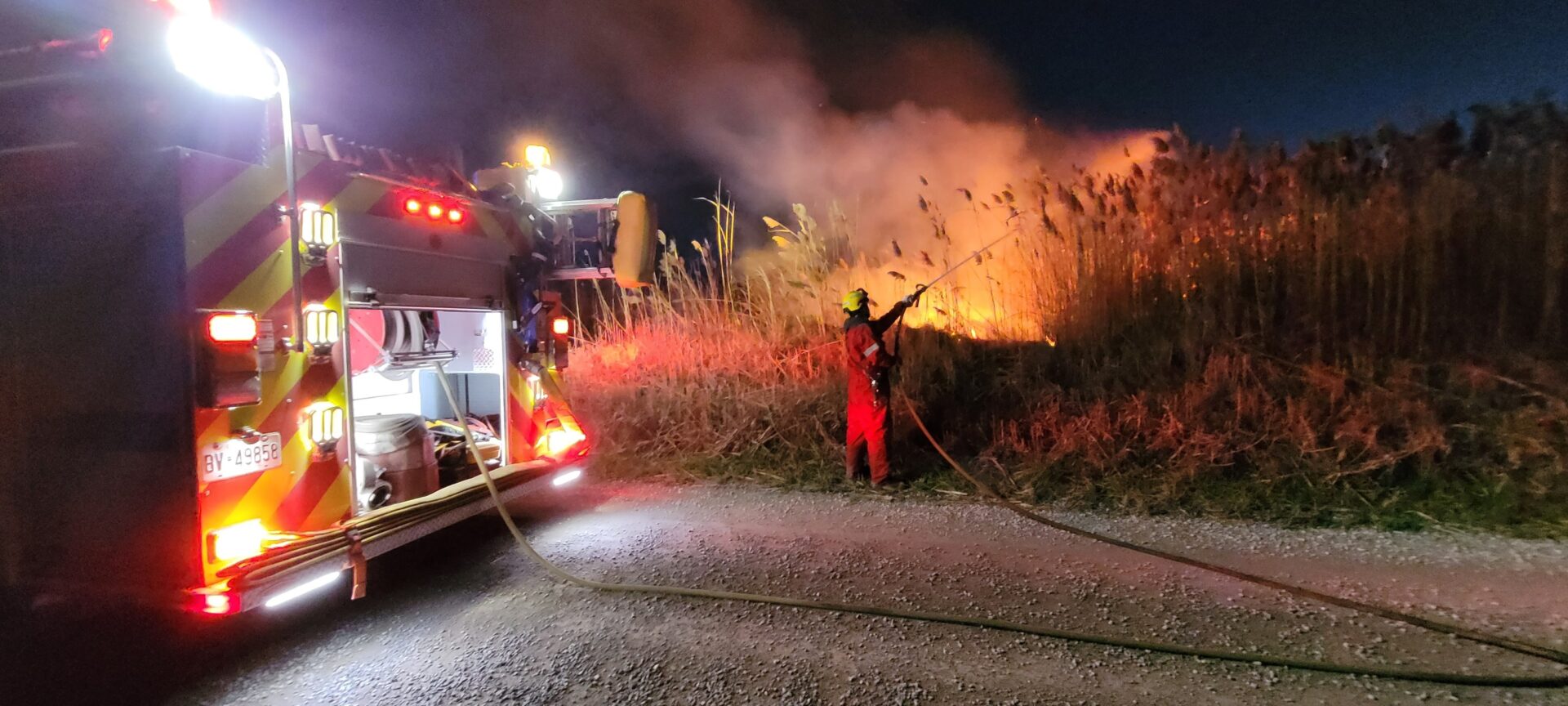 Walpole Island fire crews contain marsh blaze, community urged to ...