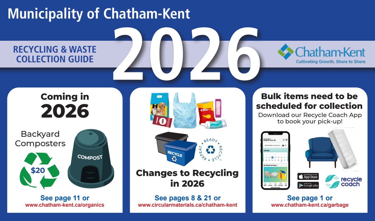Chatham-Kent releases annual waste management guide | Wallaceburg News ...