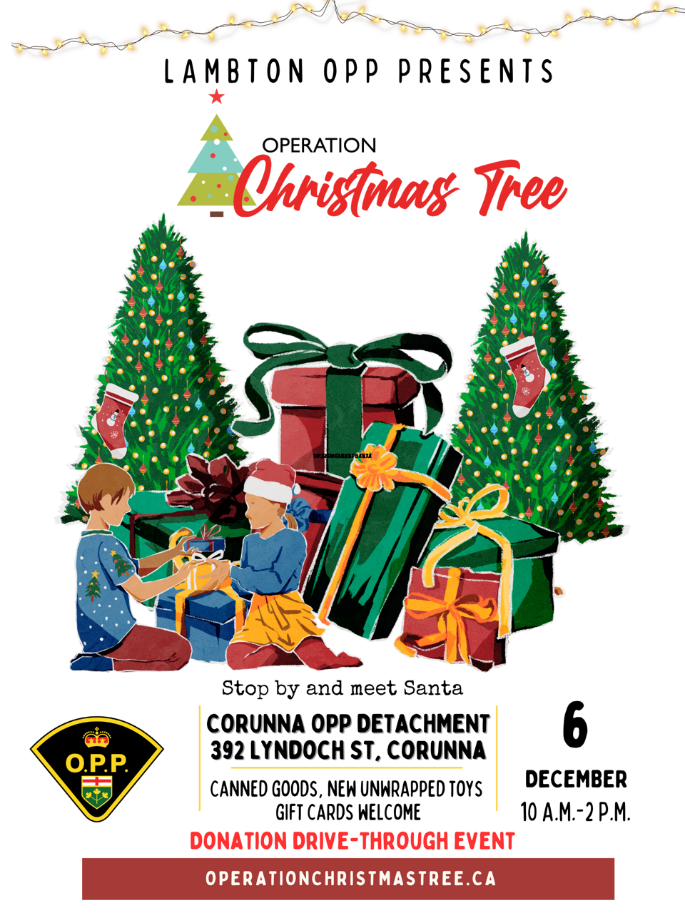 OPP partners with Operation Christmas Tree for holiday donation drive ...