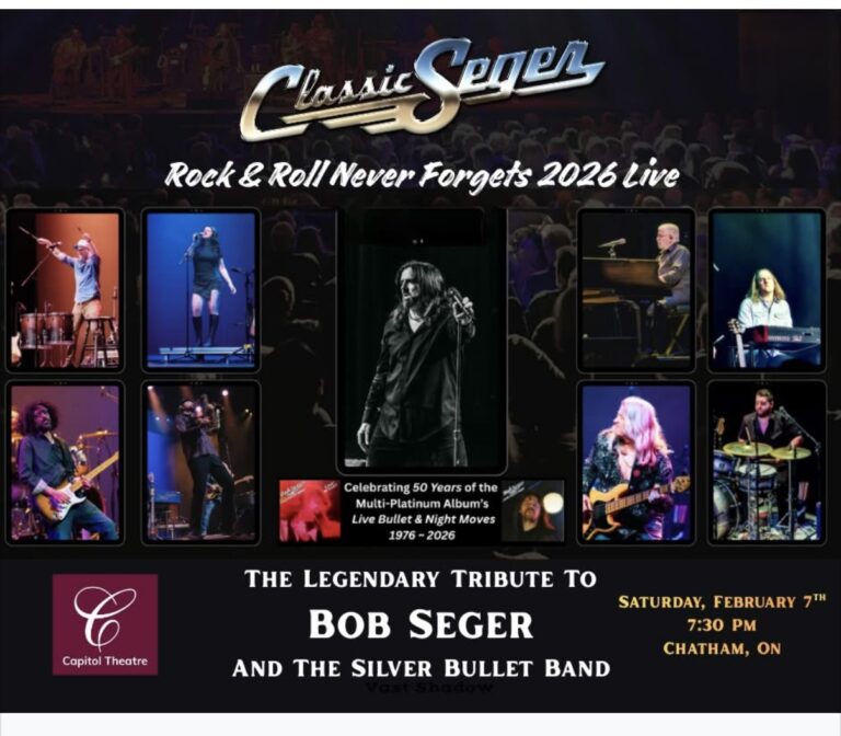Classic Seger is coming to the Chatham Capitol Theatre | Wallaceburg ...