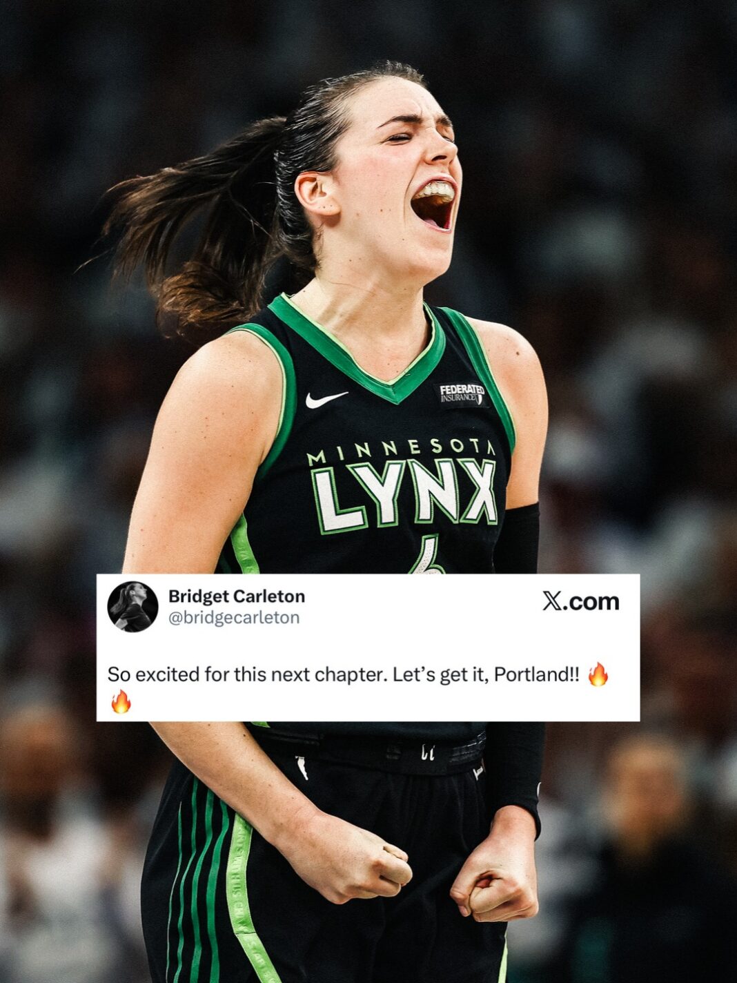 Chatham’s Bridget Carleton selected by Portland Fire in WNBA expansion ...